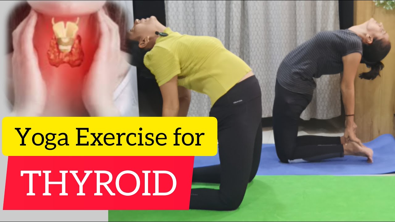 Yoga Exercise for THYROID #thyroid #yoga #healthcare #yogaexercise ...