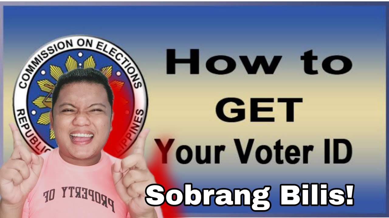 Paano kumuha ng Voters ID sa Comelec? - YouTube