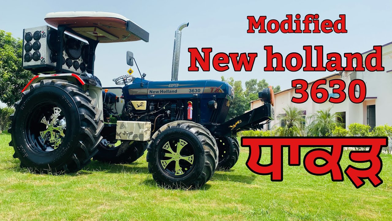 Modified tractor || modified new holland 3630 || high end sound ...
