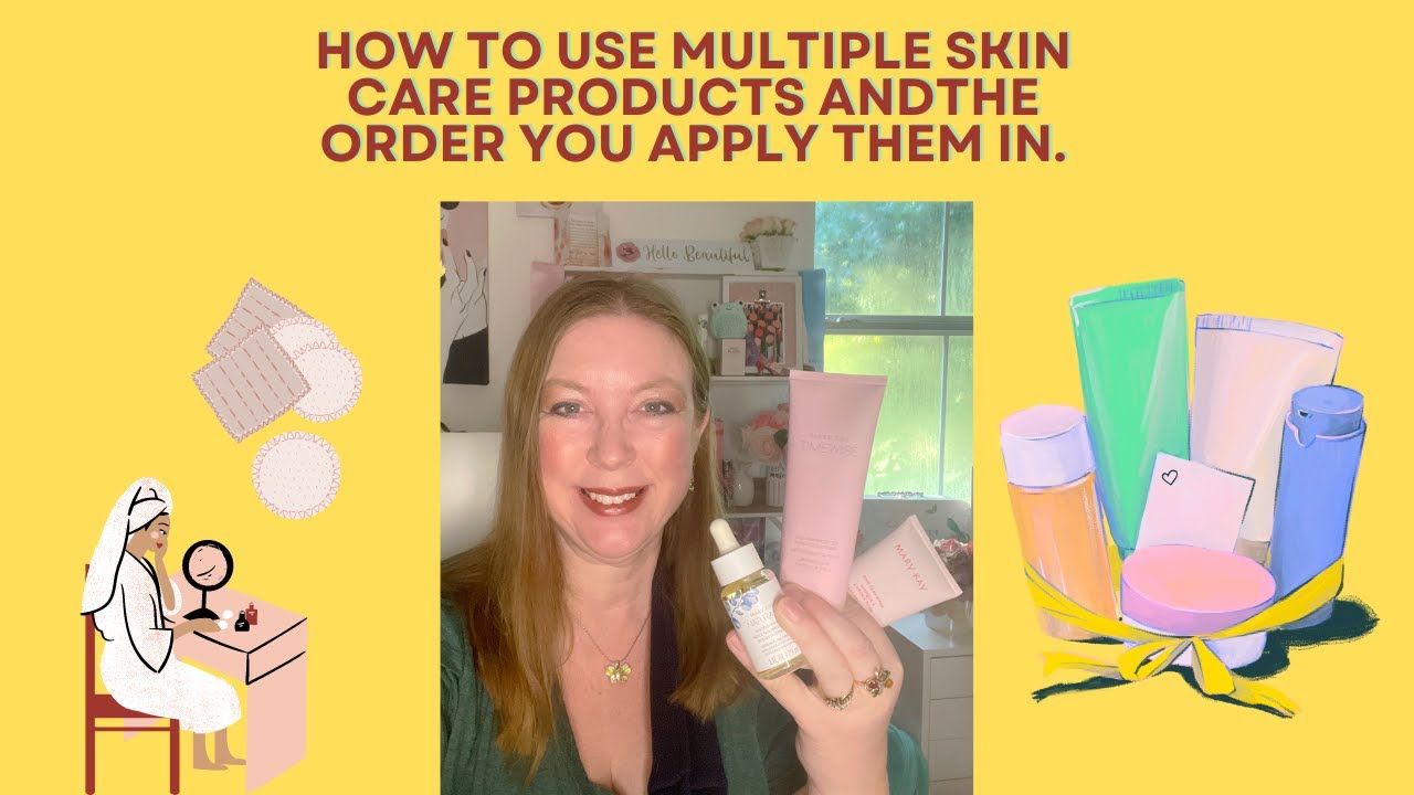 How to use multiple skin care products! #marykay #skincareroutine # ...
