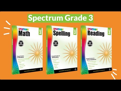 Spectrum Grade 3 Workbooks - YouTube