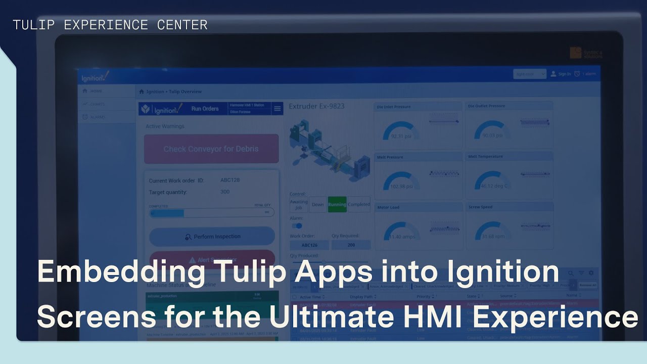 See How Tulip Cuts Downtime: Live MES Demo with Ignition! - YouTube
