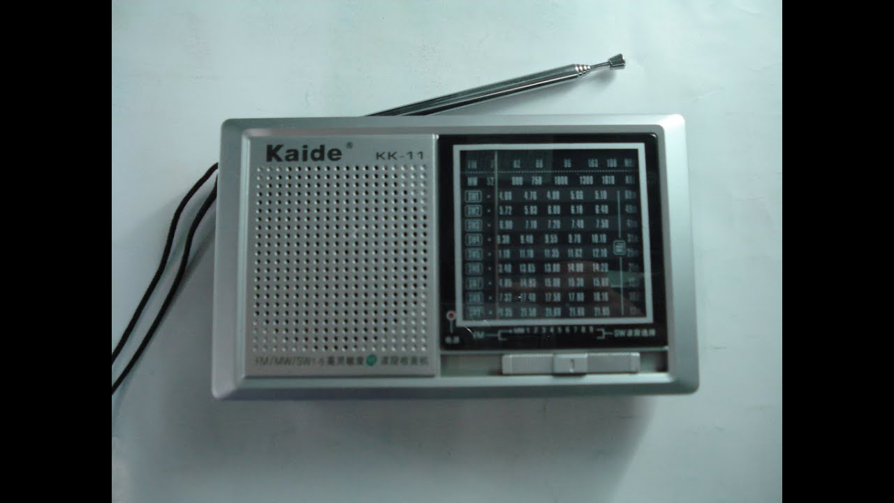 Kaide KK 11 Shortwave MW FM 11 band radio review - YouTube