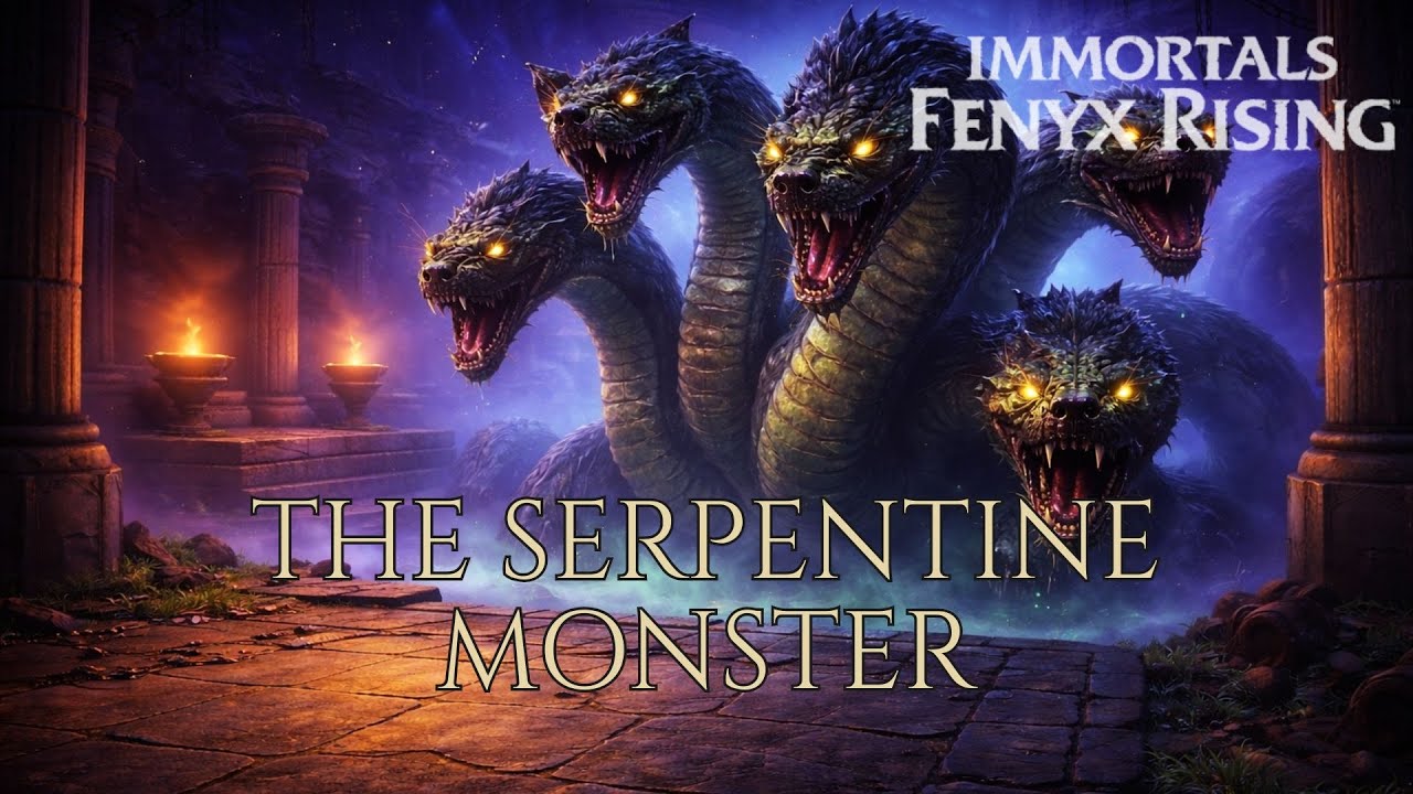 The Serpentine Monster - Vault of Tartaros Solution w/ Chest (Immortals ...