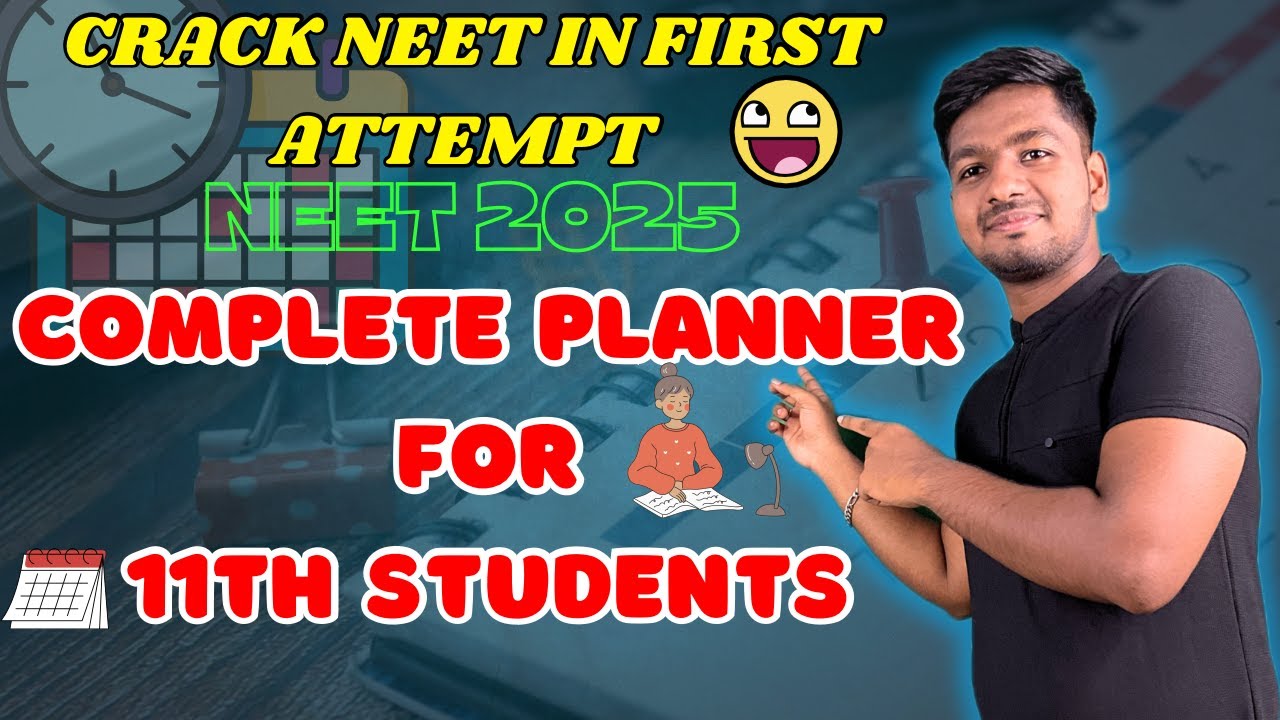 A COMPLETE MONTHWISE PLANNER ‼️ | NEET 2025 | CLEAR STRATEGY TO CRACK ...