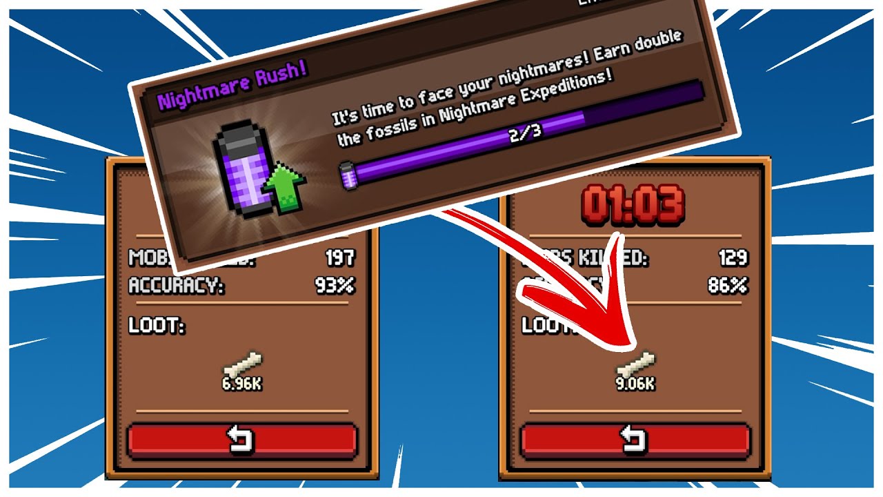 Nightmare Rush - Days Bygone - Part 329 [Comparison] - YouTube