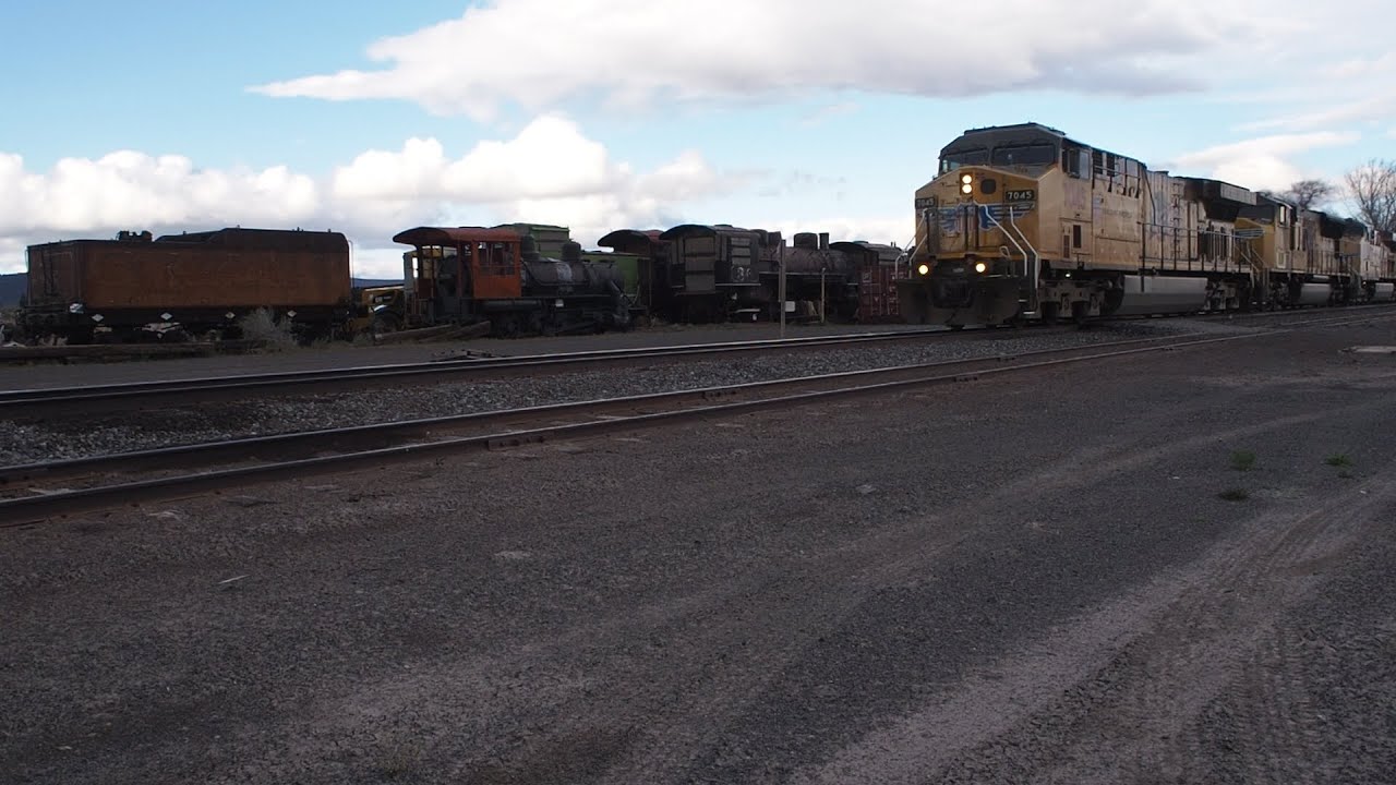 Modoc Rock Train at Fred Kepner Collection Merrill Oregon - YouTube