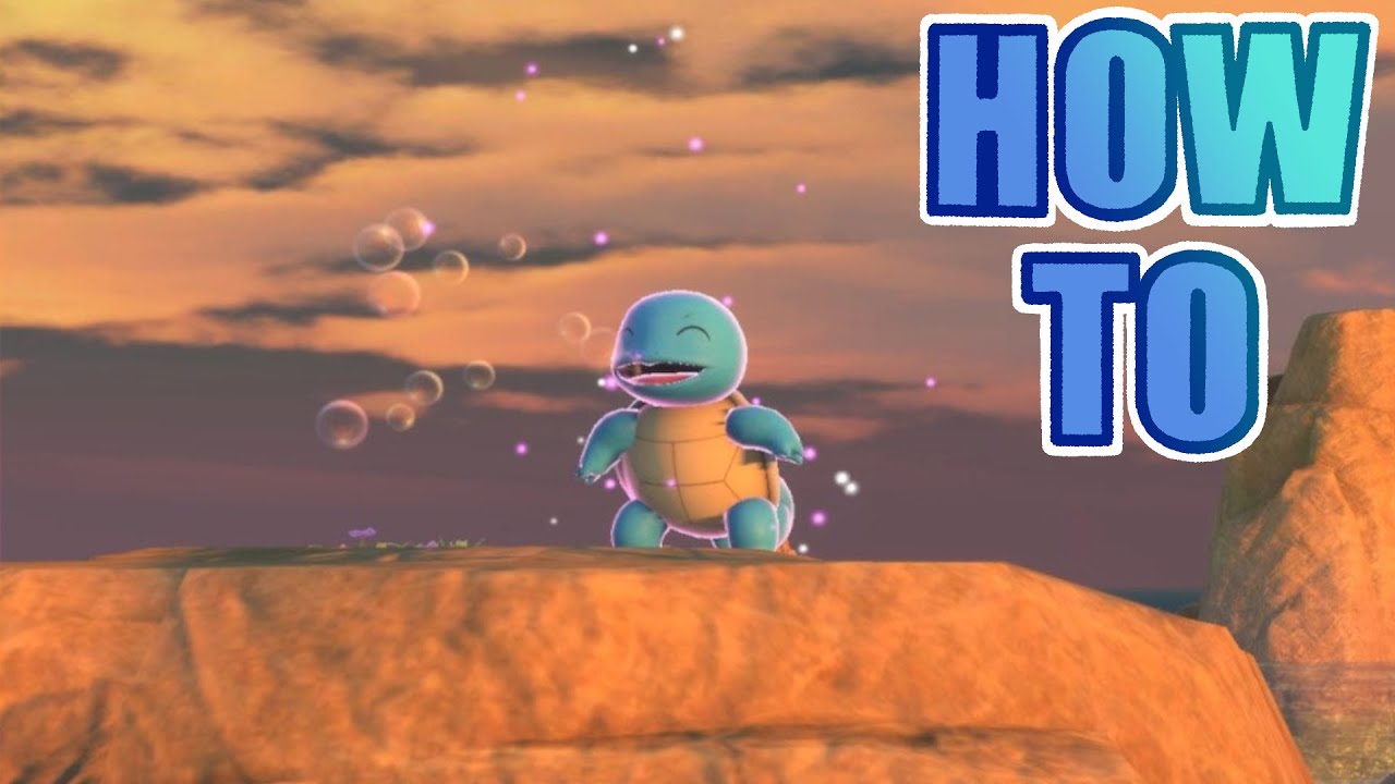 How To Take 3 And 4 Star Photos Of Squirtle In New Pokemon Snap - YouTube