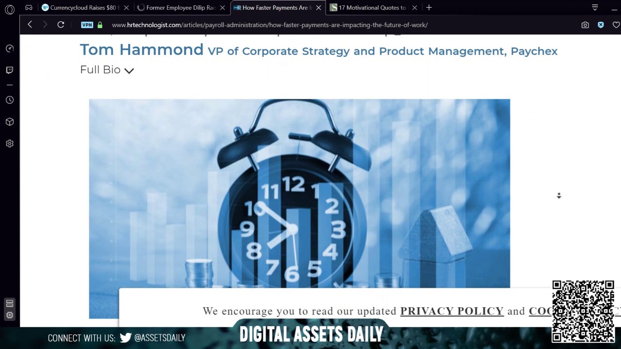 Currencycloud, Ripple's Dilip Rao and Faster Payments! - YouTube