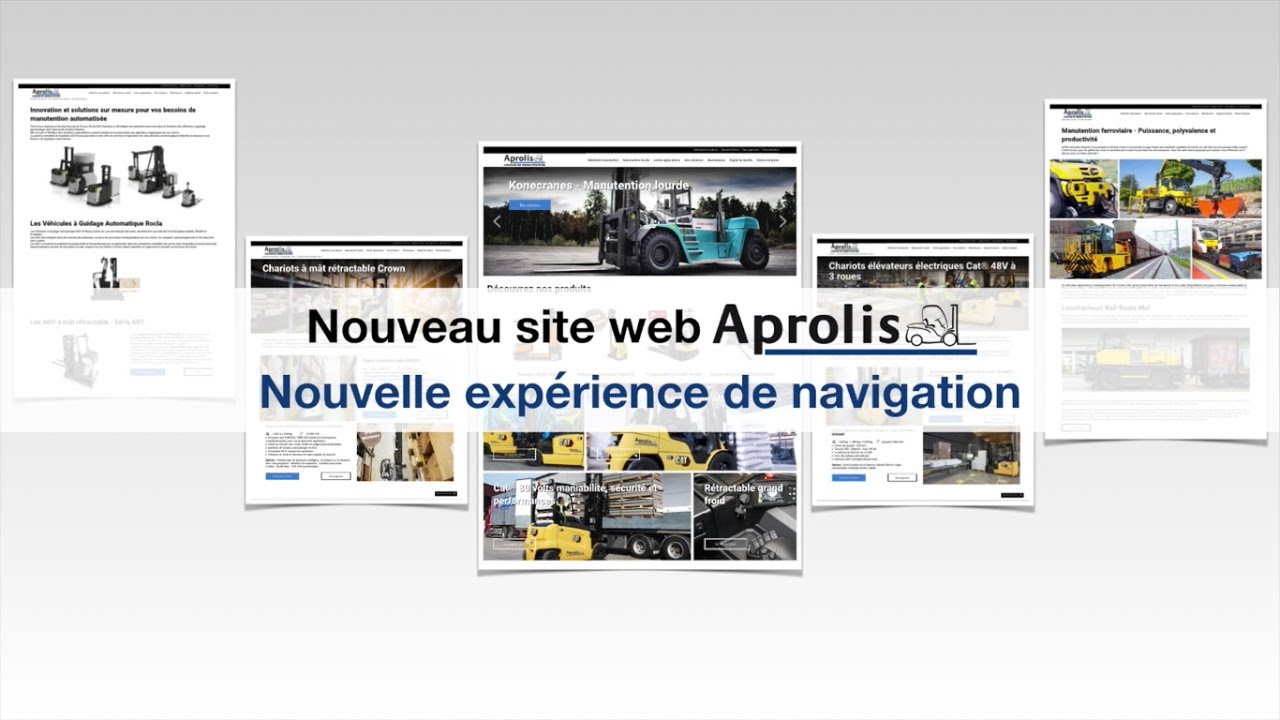 Nouveau site web aprolis.com - Nouvelle expérience de navigation - YouTube
