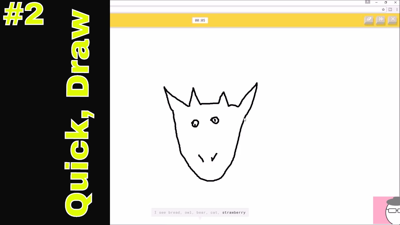 Bad Cow | Google Quick Draw AI Experiment | MeeMaw TheGeekyGranny - YouTube