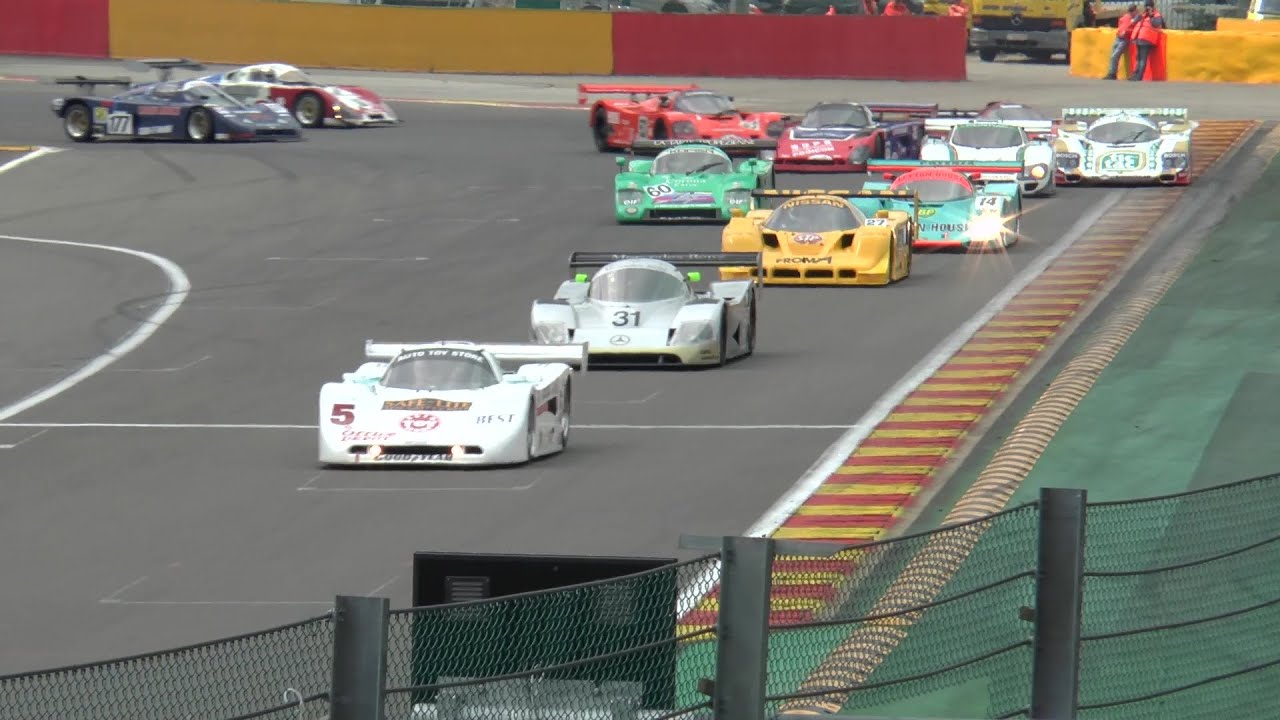 Group C at Spa Classic 2015, great sounds! - YouTube