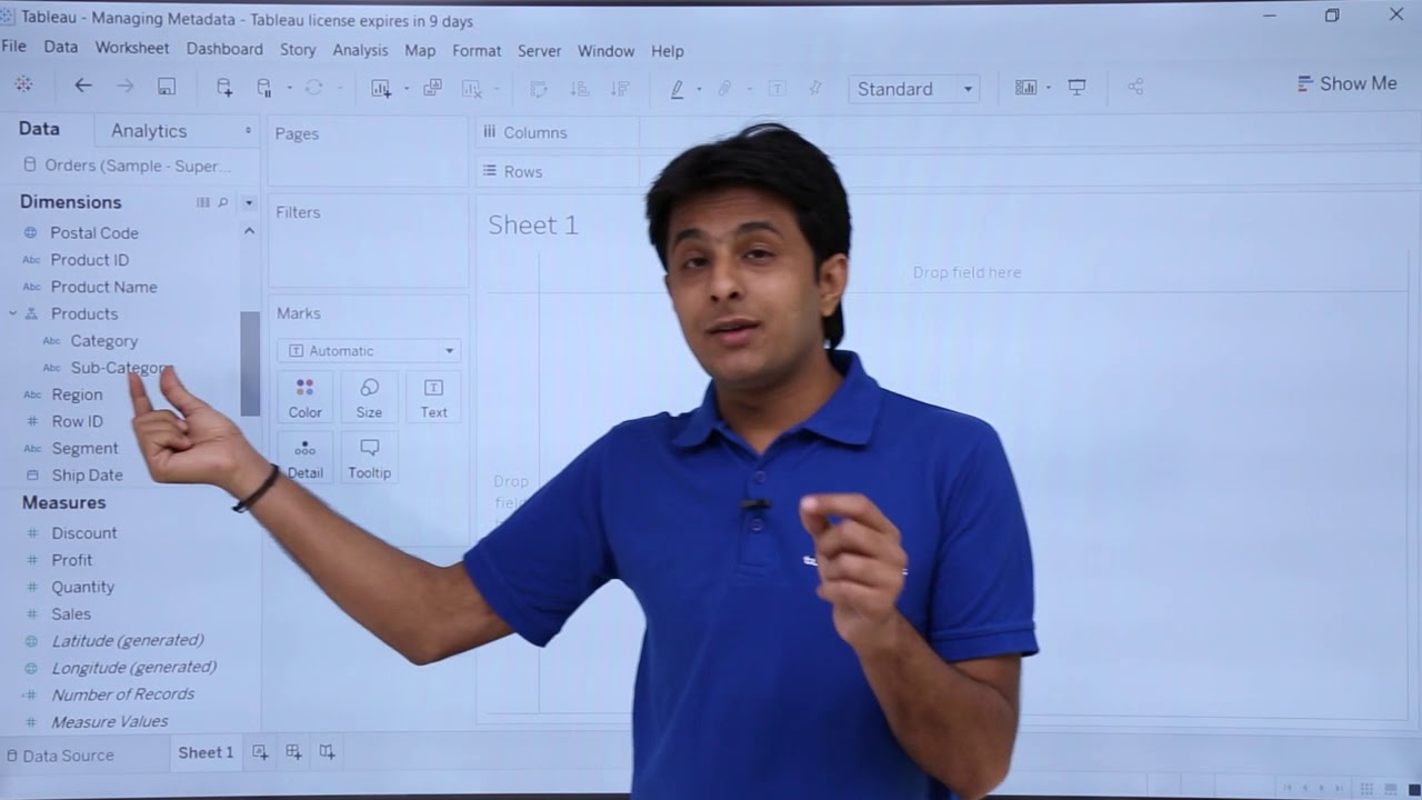 Tableau - Managing Metadata - YouTube