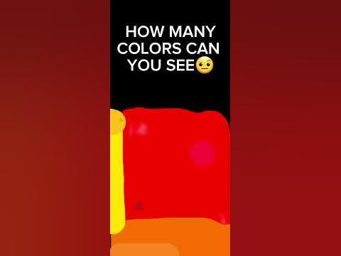 How many colors can you see? - YouTube