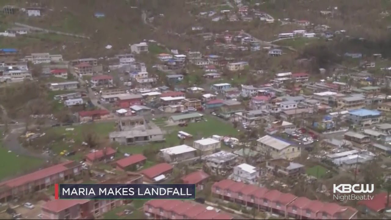 Hurricane Maria Strengthens To Category 5, Makes Landfall In Dominica ...