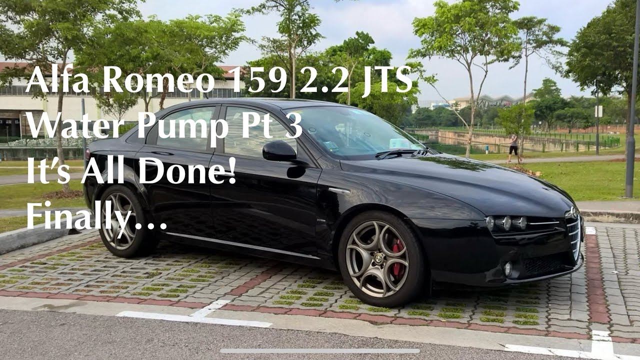How Many Water Pumps Does A 159 Need? Alfa Romeo 159 2.2 JTS - YouTube