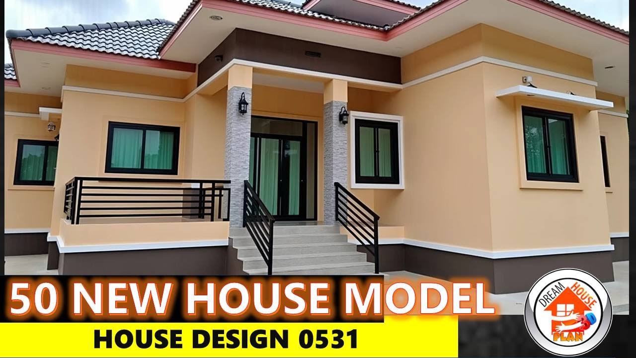 HOUSE DESIGN TEMPLATE NO.531 / 50 NEW HOUSE MODEL IMAGE DESIGN VIEW ...