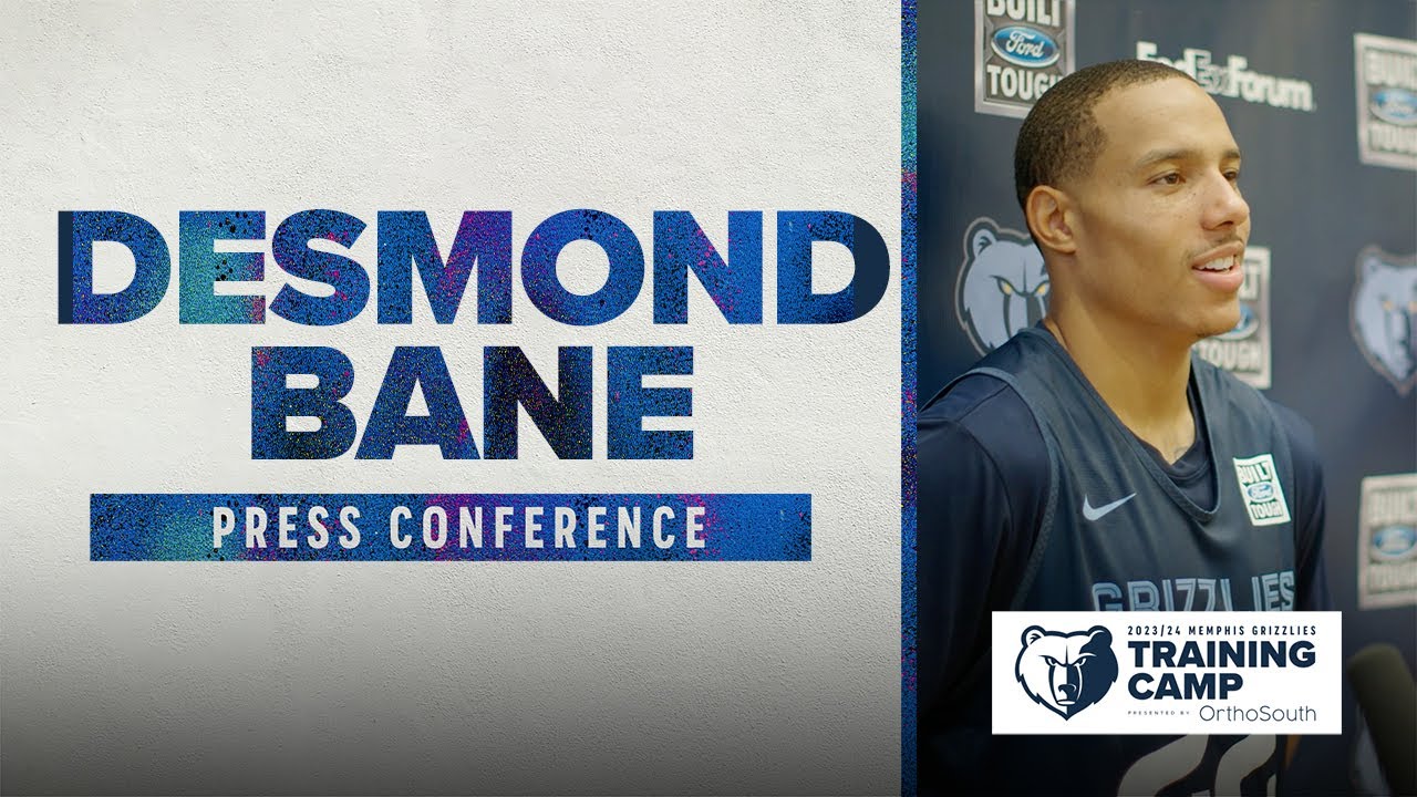Desmond Bane | Training Camp Press Conference - YouTube
