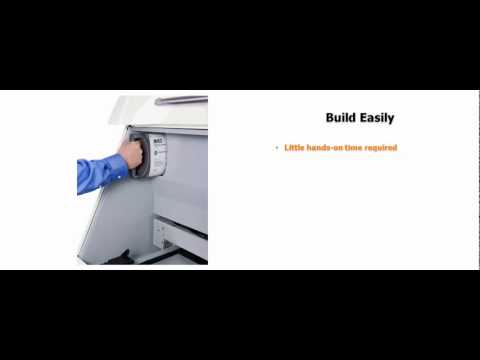 ZCorporation ZPrinter 150 & 250 - YouTube