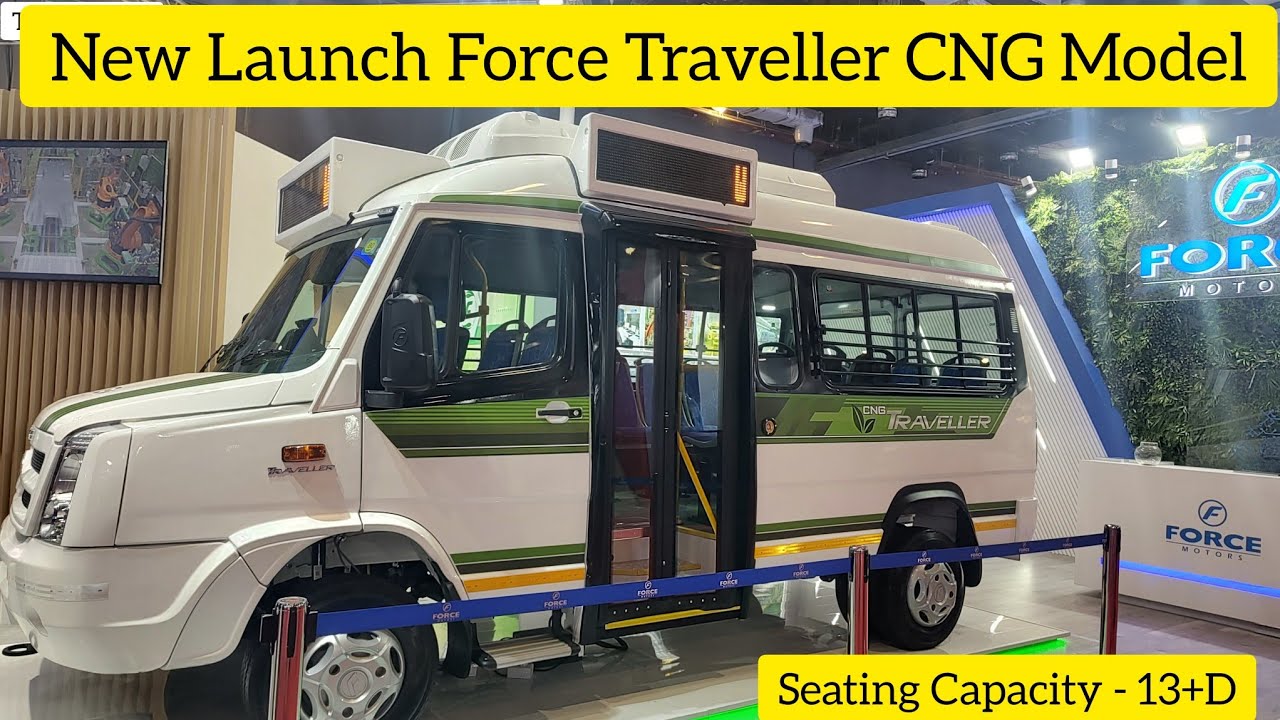 New Launch Force traveller CNG Model || Features & Specification || # ...