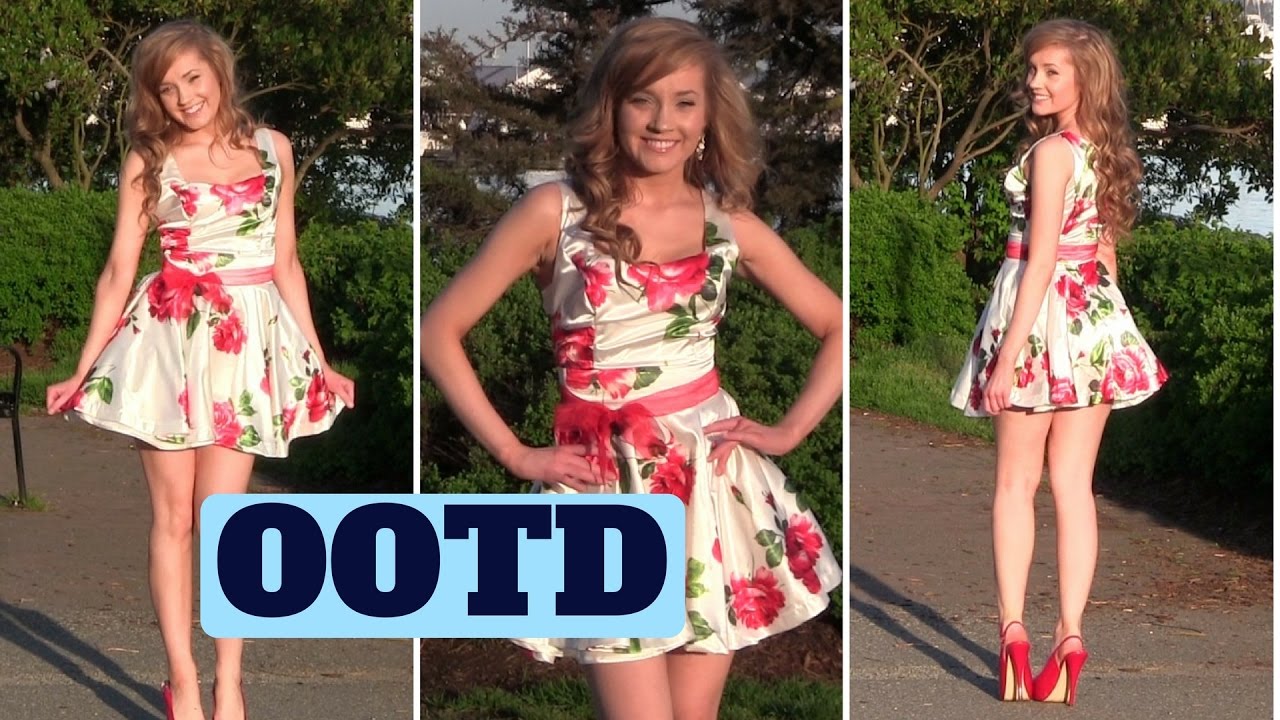 Summer Dress OOTD Lookbook - YouTube
