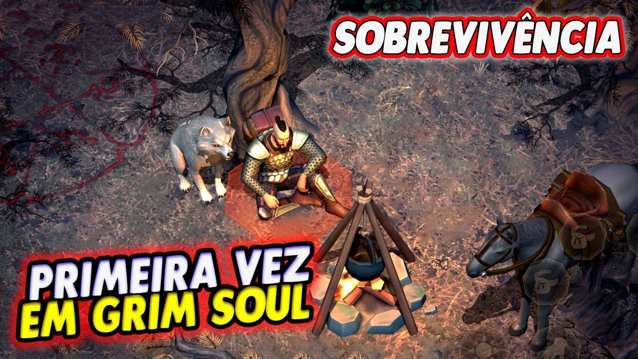 PRIMEIRA VEZ EM GRIM SOUL - SOBREVIVÊNCIA PARA ANDROID E IOS - YouTube