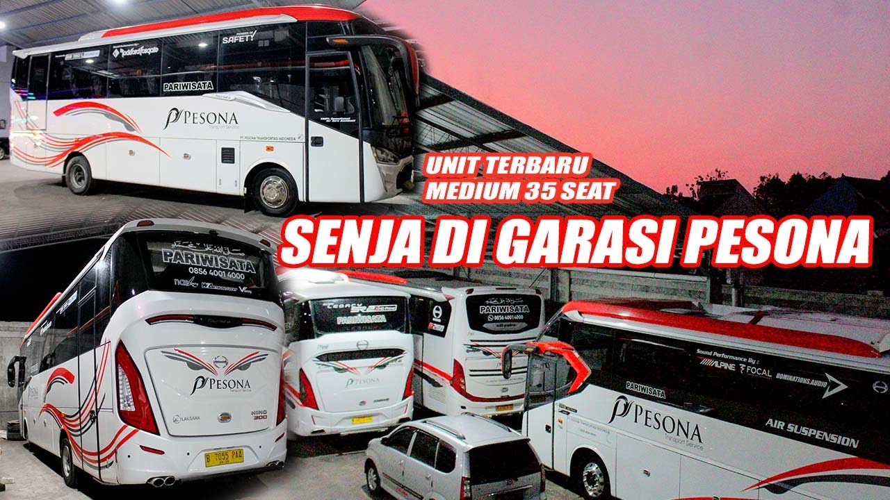 ARMADA TERBARUNYA BUS PESONA MAS WAHID! MEDIUM SR2 LAST PRODUCTION ...