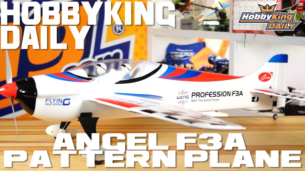 Angel F3A Pattern Plane EPO 1150mm (PNF) - HobbyKing Daily - YouTube