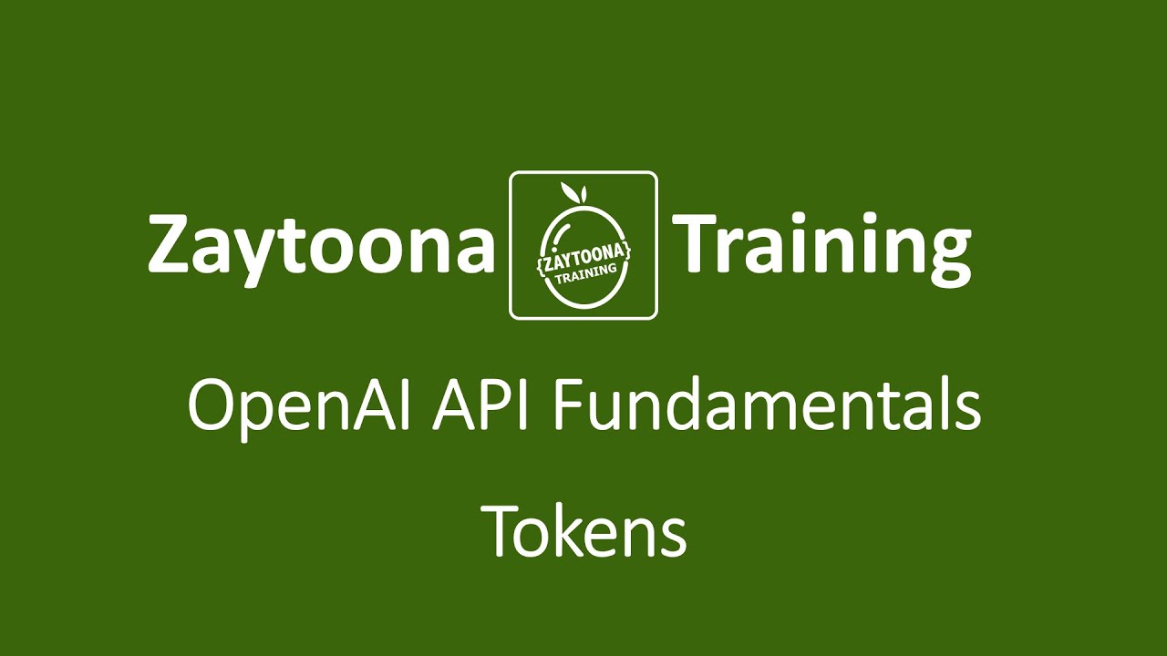 OpenAI API with Node.js: Lesson #12 (Tokens) - YouTube