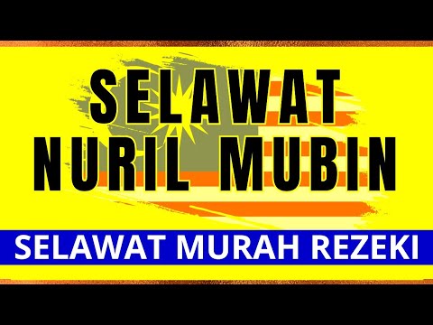 SELAWAT MURAH REZEKI, SELAWAT NURIL MUBIN MERDU - dipopularkan oleh Ustaz Wadi Anuar - YouTube