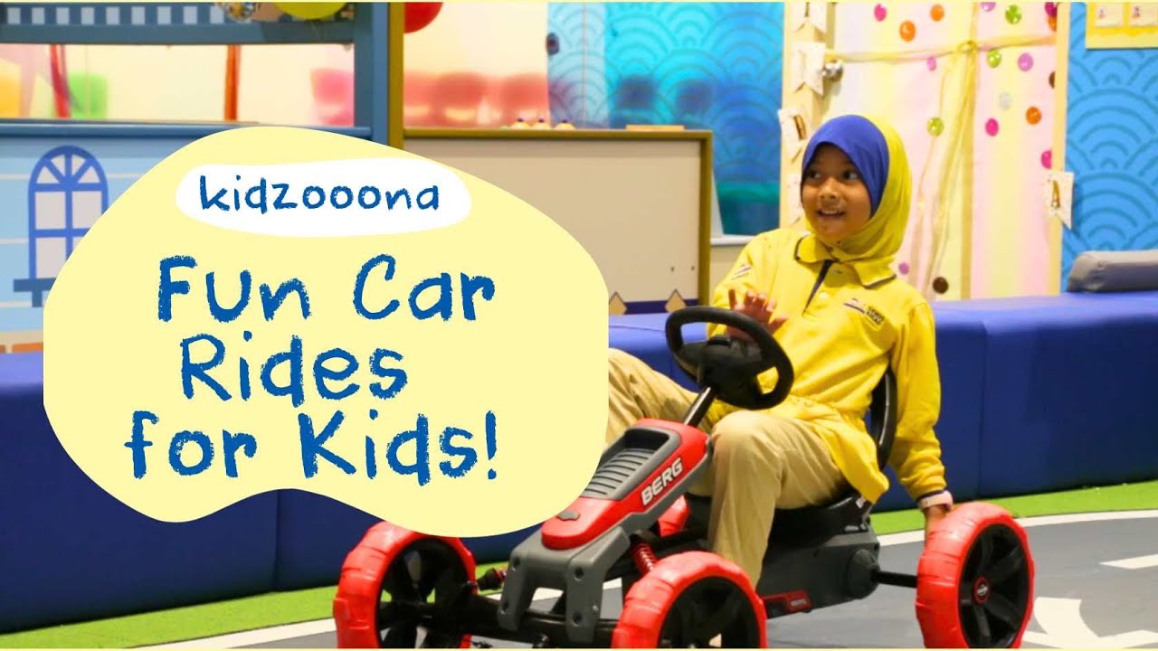KIDZOONA FUN CAR RIDES FOR KIDS 🚗🚦 - YouTube