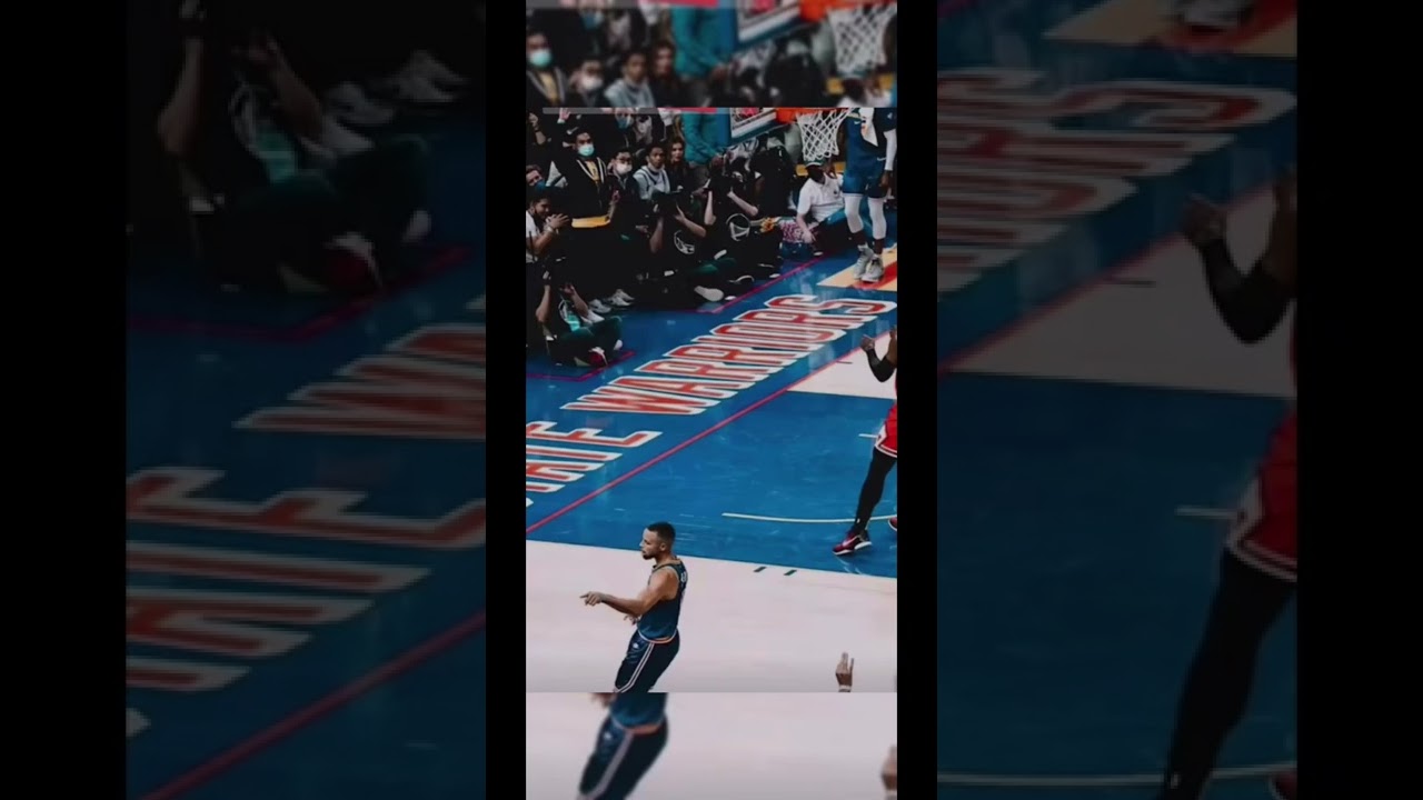 Stephen curry Cold 🥶 no look three - YouTube