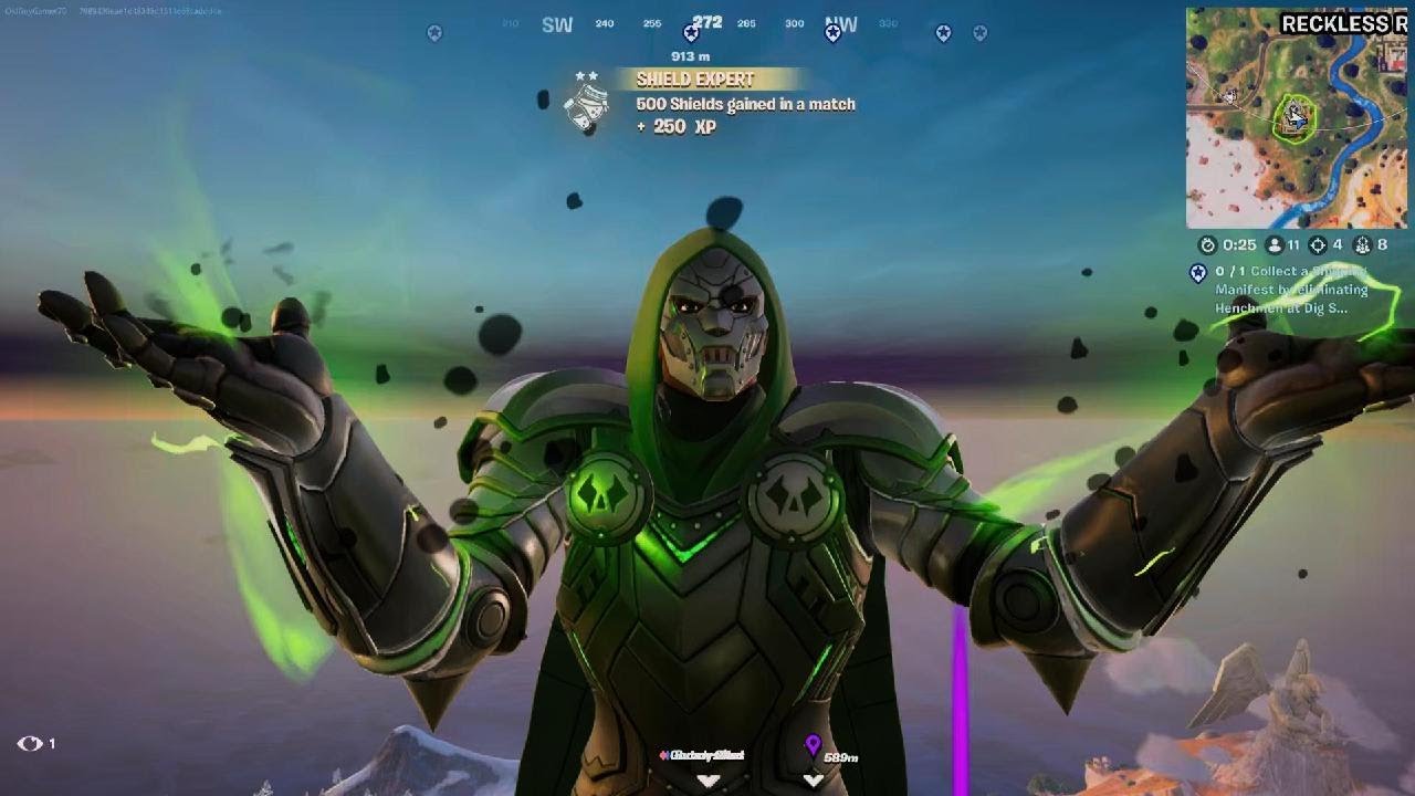 Fortnite OLDGUYGAMER FINALLY BECOMES DOOM!!! TRIOS WIN! BUTCH-GILES ...