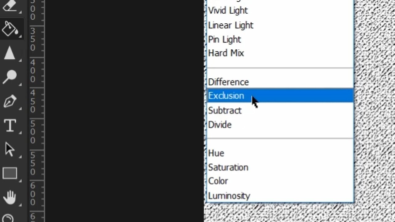 Use Exclusion Effect with Photoshop Pattern in 1 Minute: How to use ...