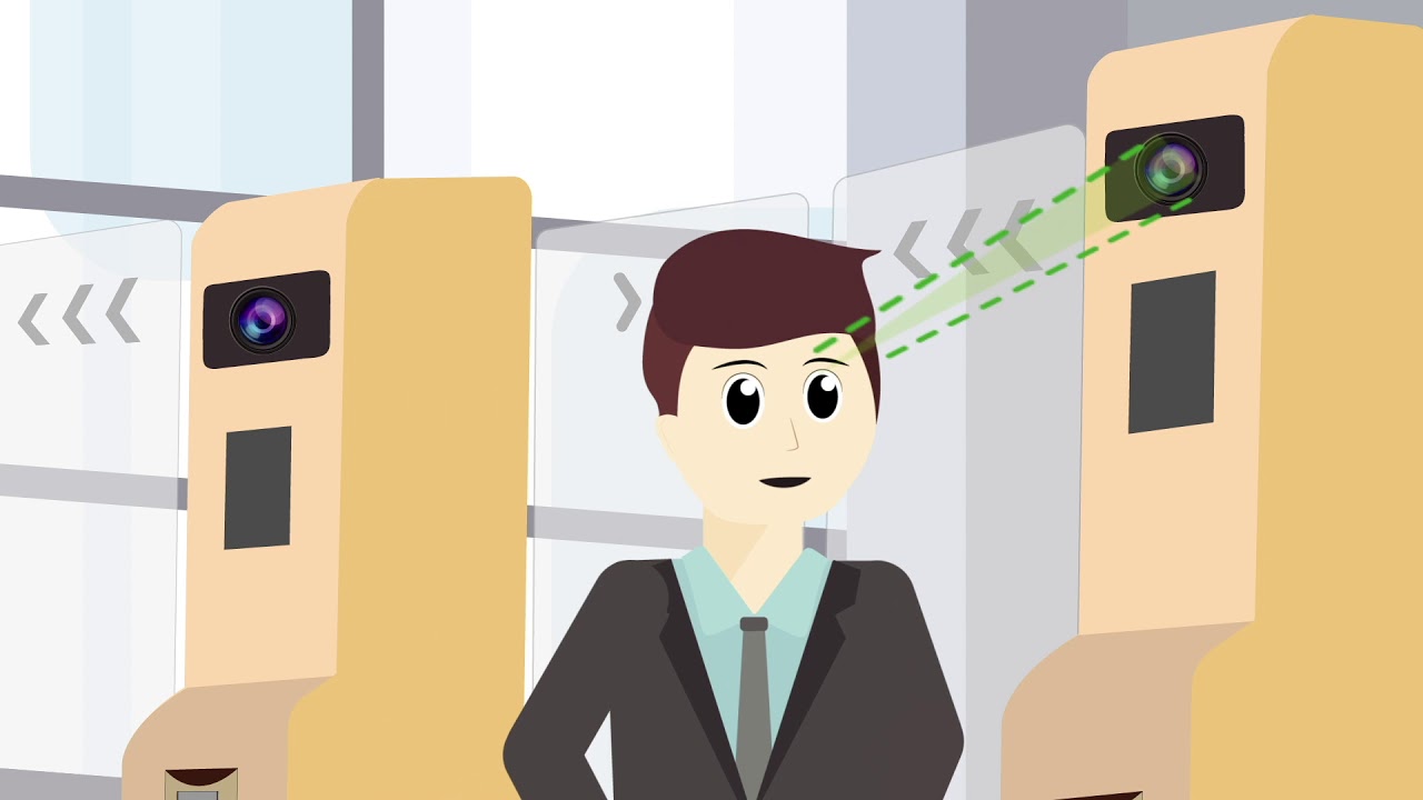 Biometric Gate Access - YouTube