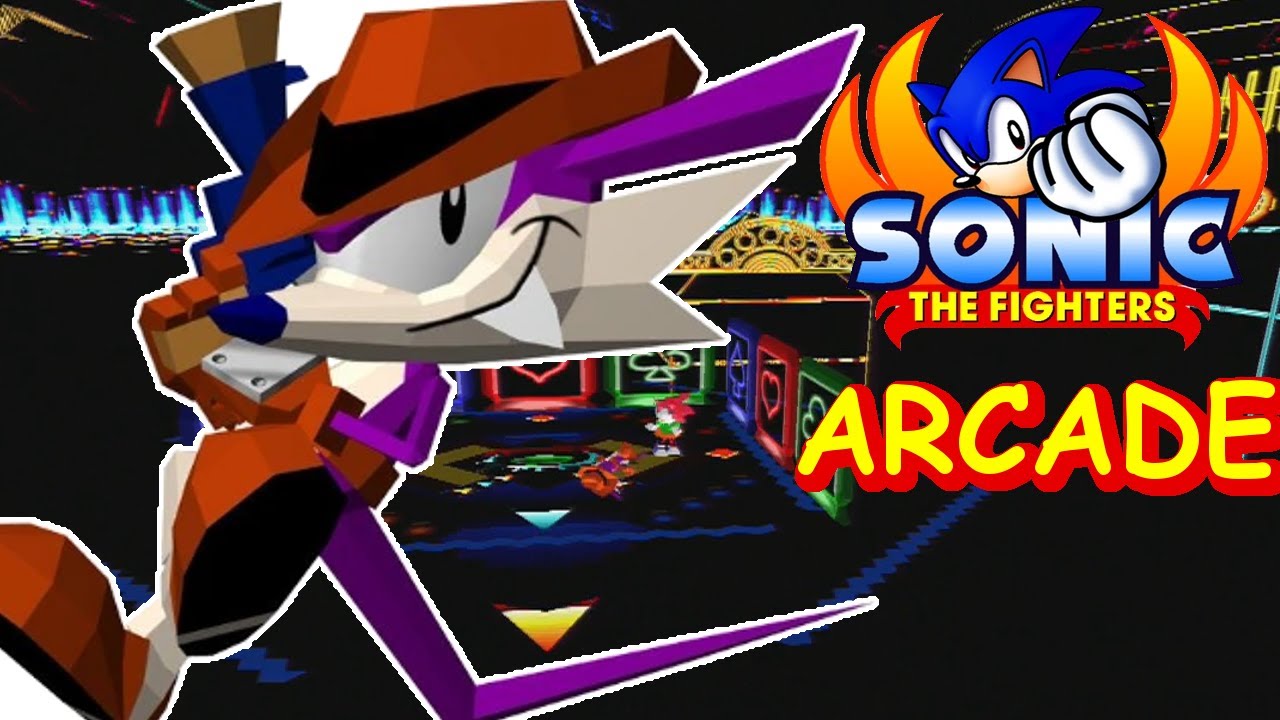 Sonic The Fighters Fang the Sniper Arcade - YouTube