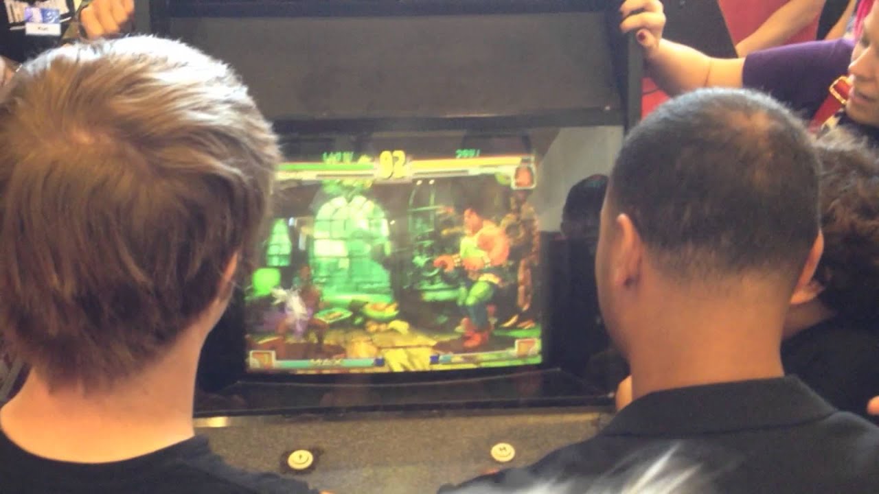 ScrewAttack Chad Ace's Angel at SGC 2015! - YouTube