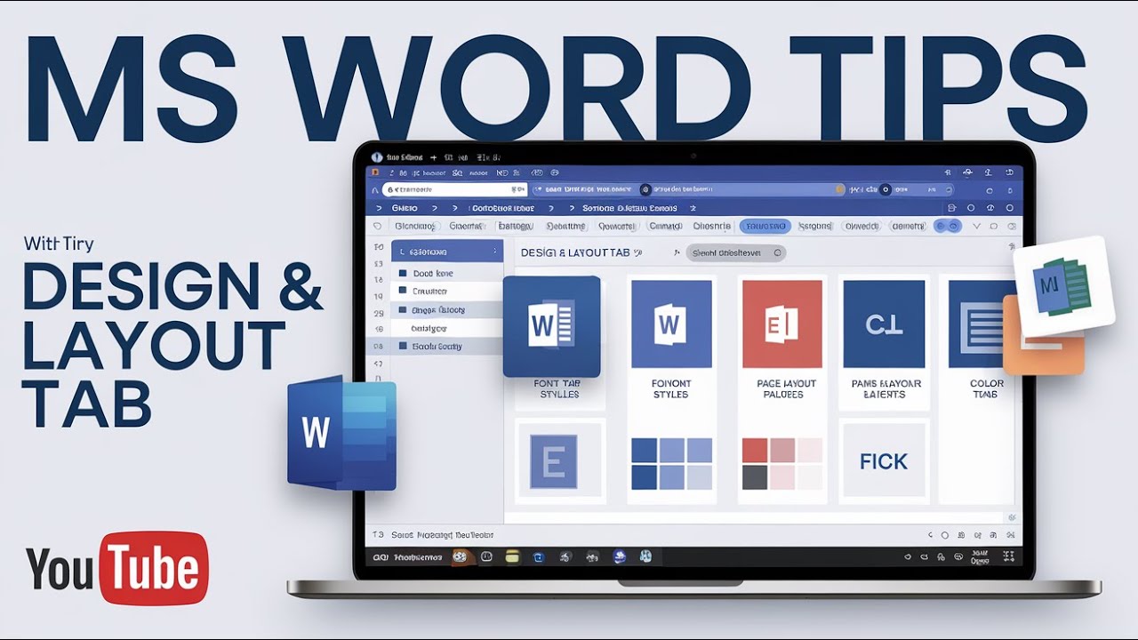 Mastering MS Word | Design & Layout Tab Overview | All Groups #msword # ...