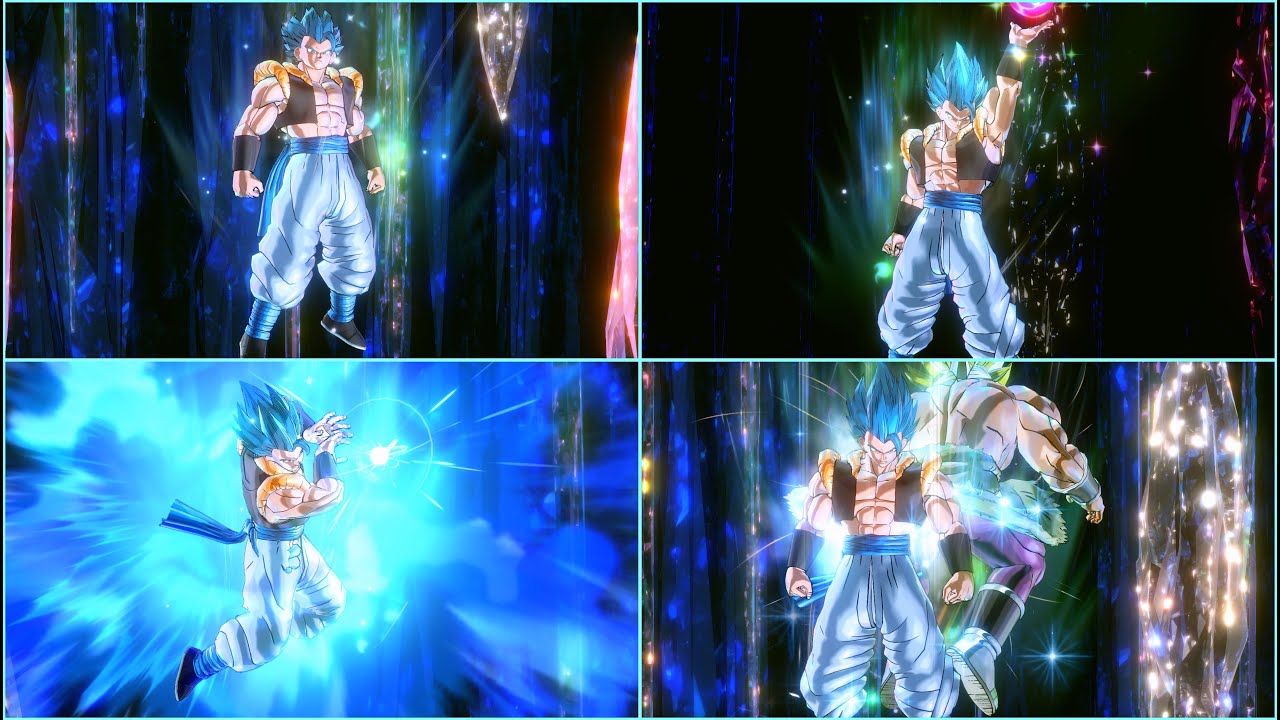 DBXV2 Revamp team's Gogeta Blue Showcase - YouTube