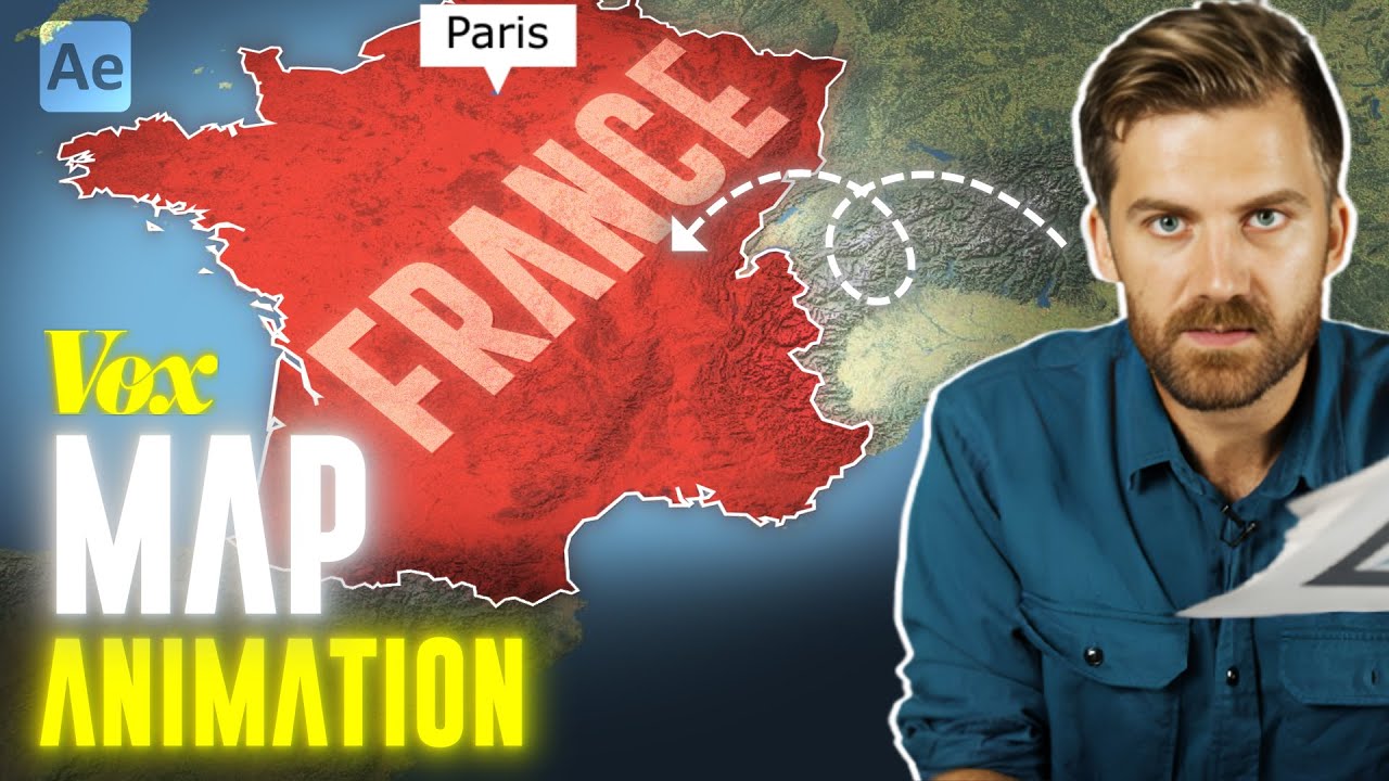 Create EPIC Map Animations in After Effects FAST - YouTube