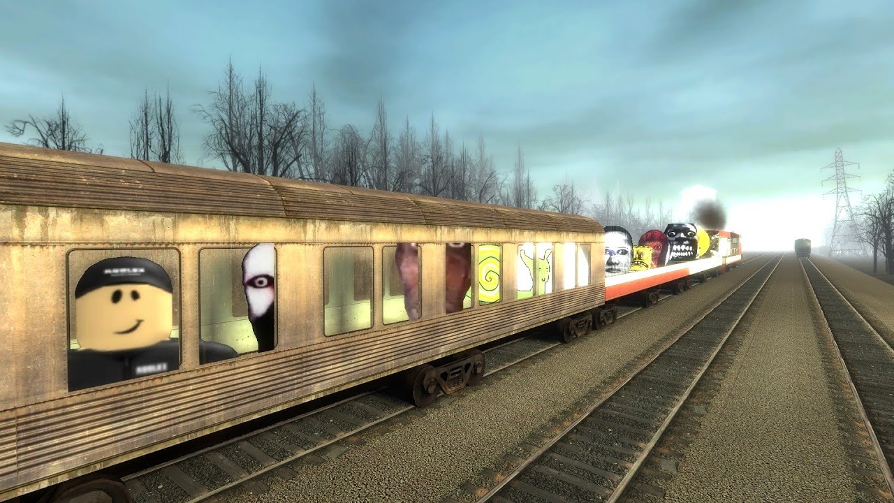 Nico's Nextbots in Train Gmod ??? - YouTube