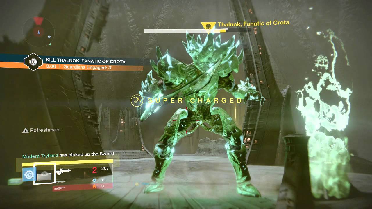 Destiny: Court of Oryx Tier 3 Fanatic of Crota - YouTube