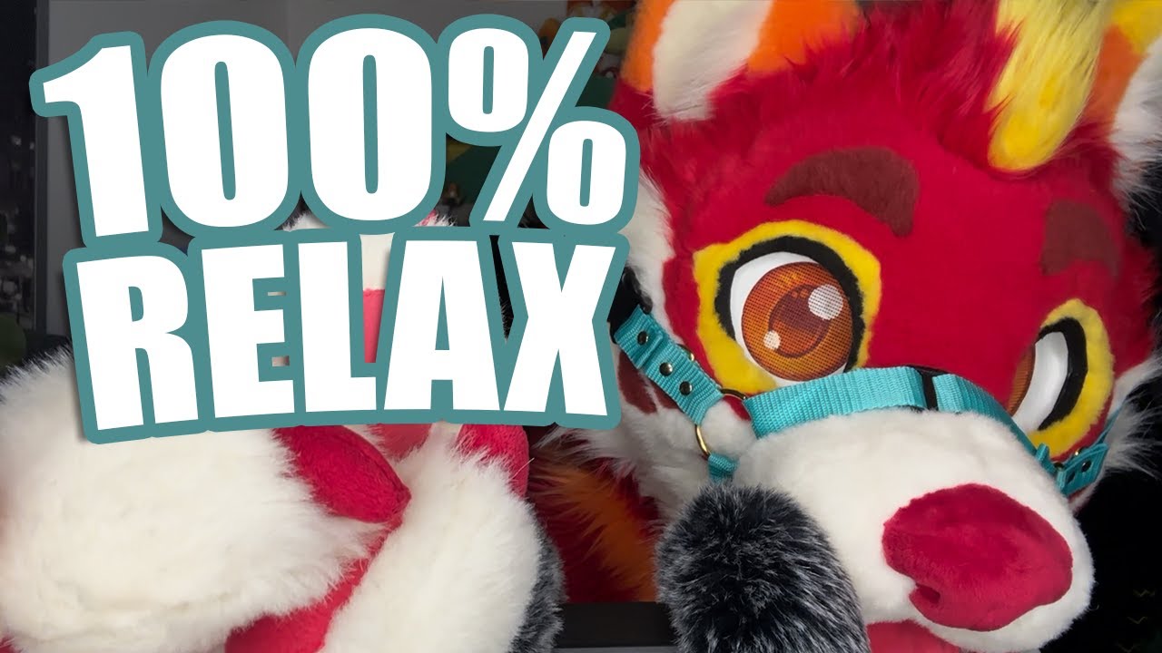 [Furry ASMR] Let me Relax You with some Fursuit Brushing 🩵 (100% ...