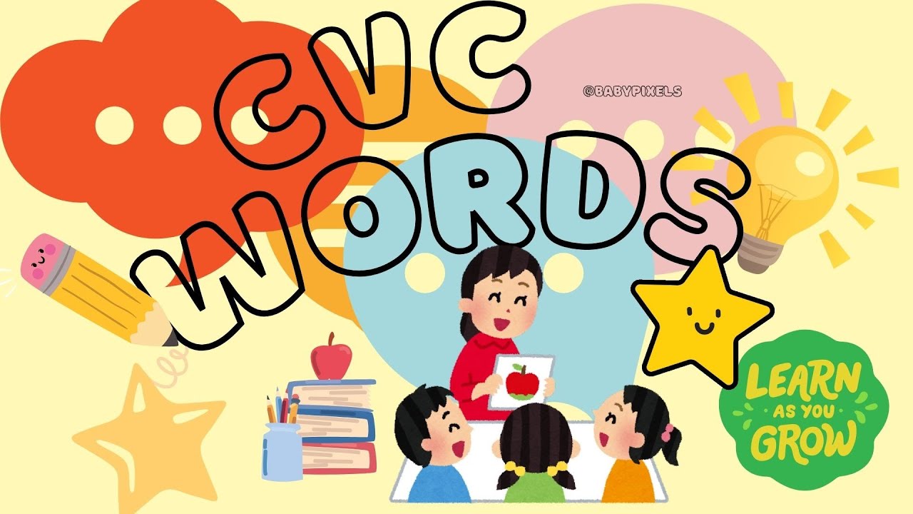 Fun with CVC Words! Short 'U' Sound Adventure for Toddlers ...