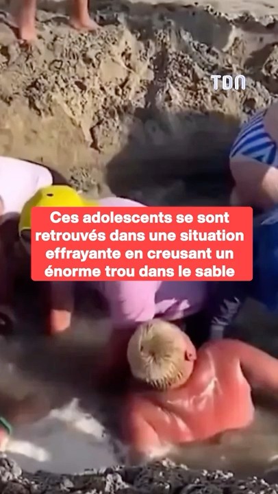 Ces adolescents se sont retrouvés dans une situation effrayante en ...