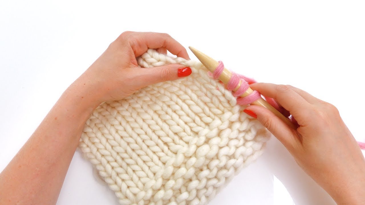 Tricot Comment Relever Les Mailles exemple Du Jersey YouTube tricot-comment-relever-les-mailles-exemple-du-jersey-youtube