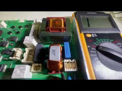 Waschmaschine Miele Fehler 0050 0053 motor dreht nicht. Reparaturanleitung