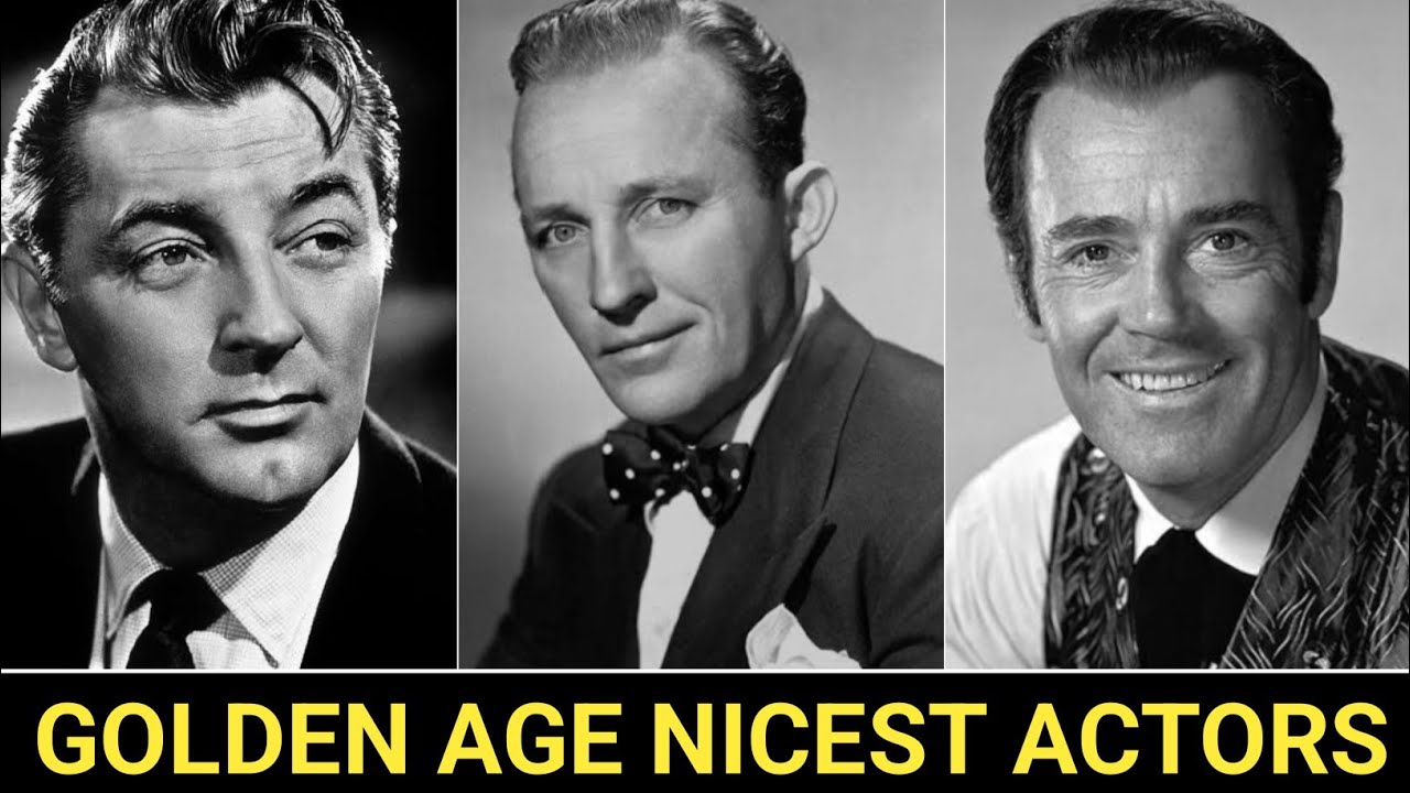 17 Nicest Actors from the Golden Age of Hollywood - YouTube