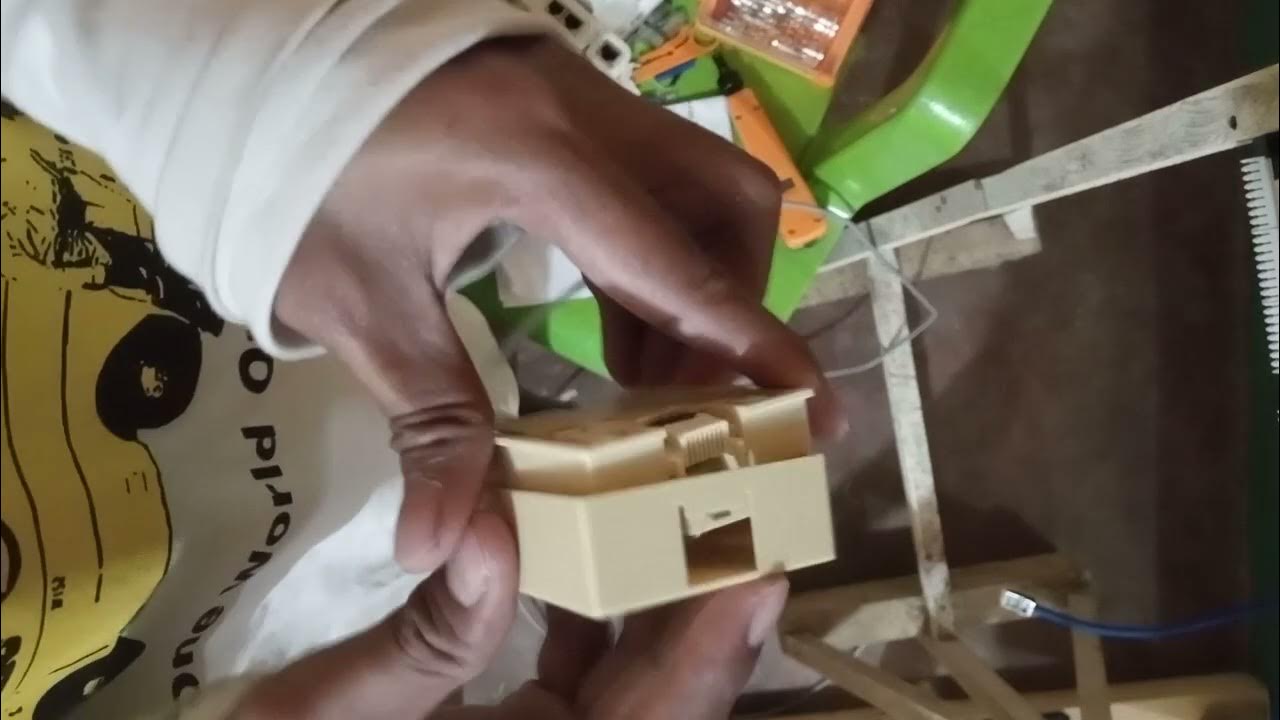 Information Network Cabling | Modular Box, Patch Panel color coding ...