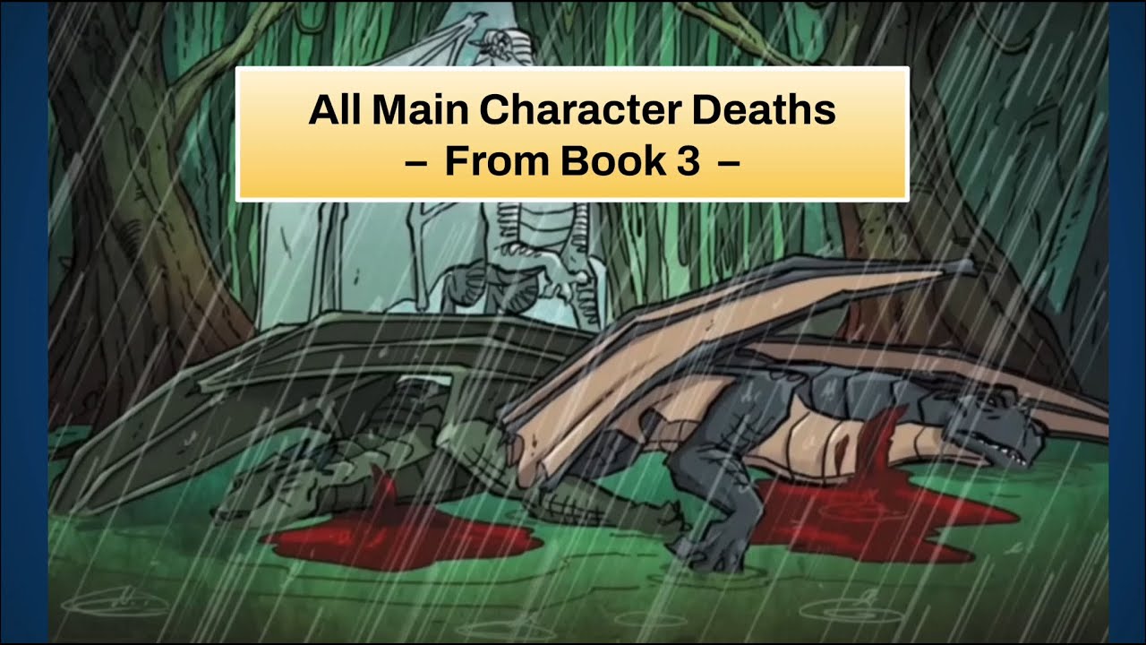 All Main Character Deaths From Book 3 - YouTube